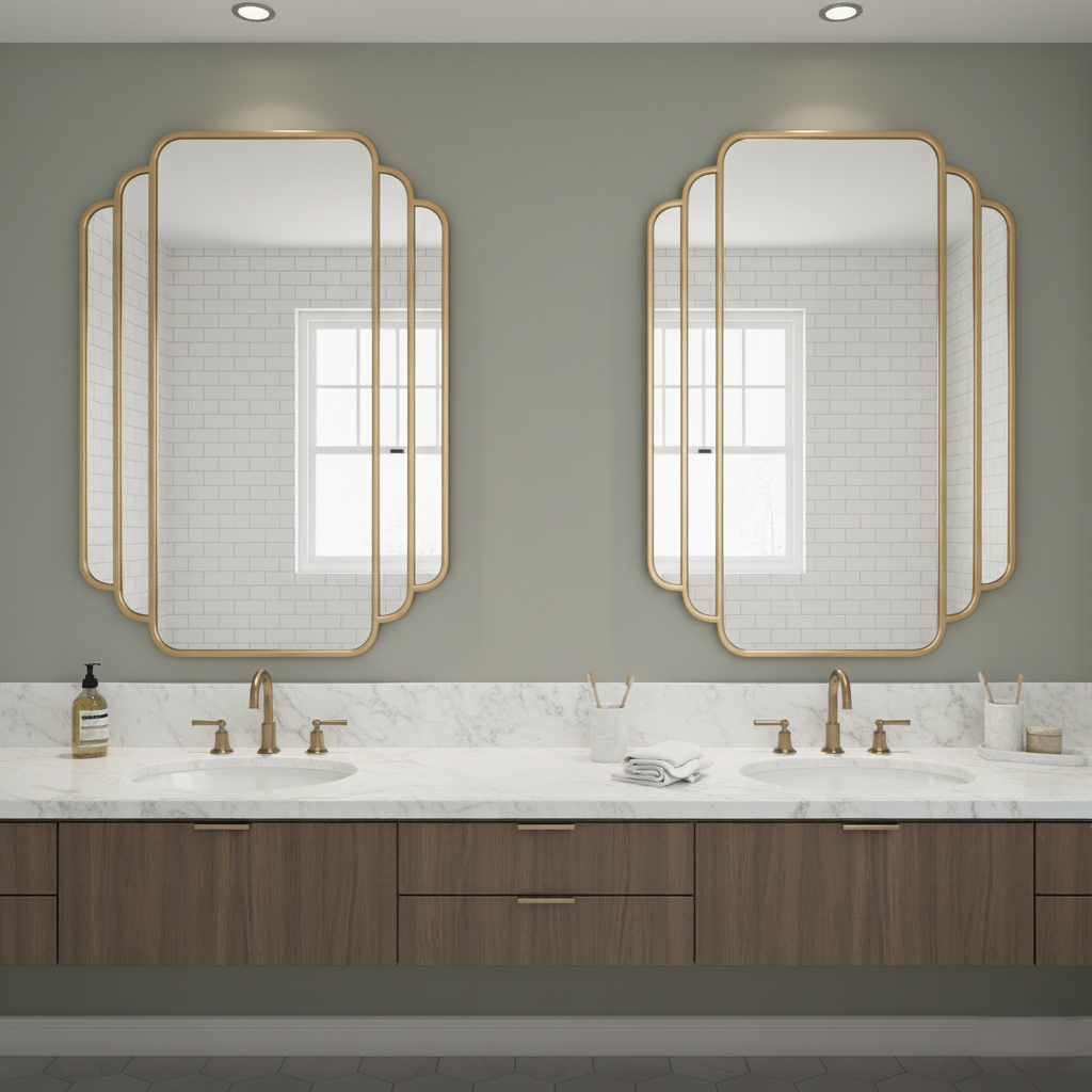 Elegant Mirrors for Bathrooms & Small Spaces – Paramount Mirrors and Prints